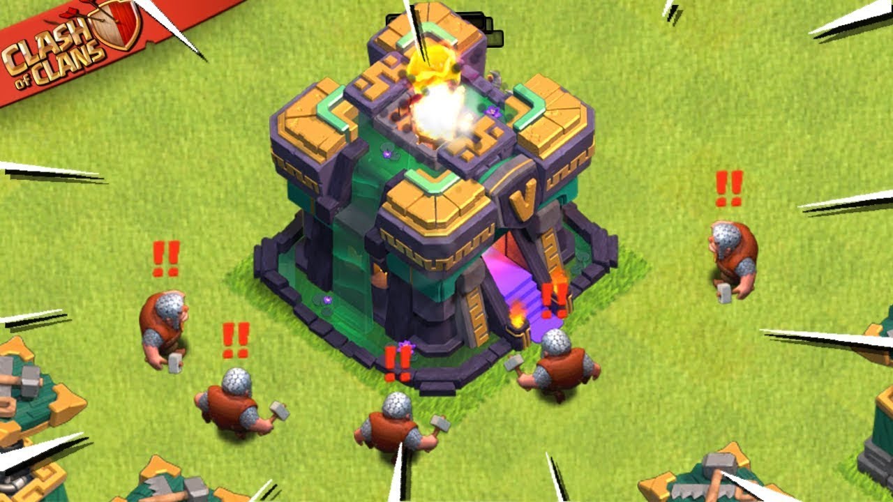 Will 5 Builders Defend the Town Hall? - YouTube