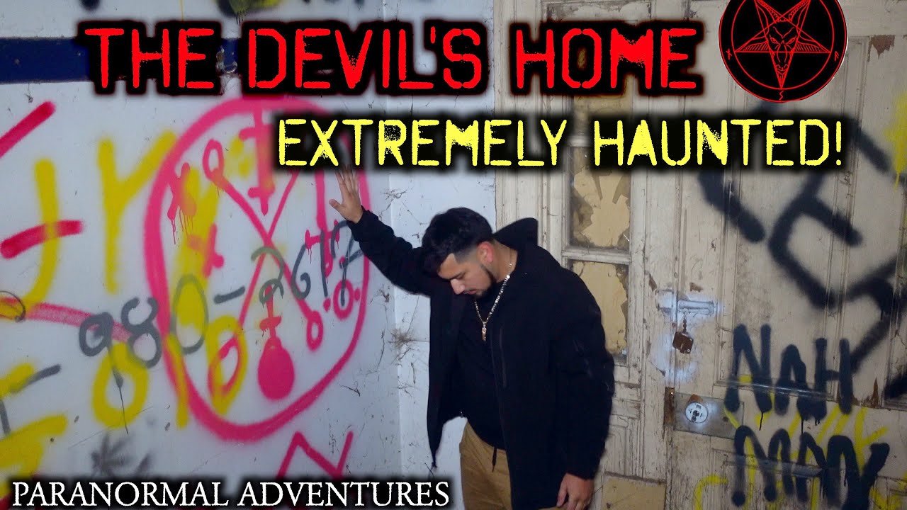 SCARY NIGHT AT THE DEVIL'S HOME | At Night! *VERY SCARY* [THIS HOUSE IS ...