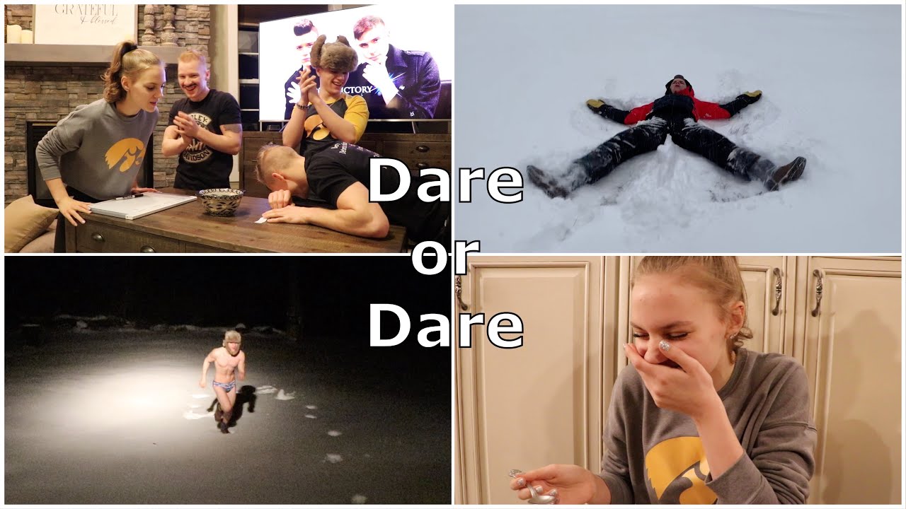 Snow Day... Dare or Dare Challenge - YouTube