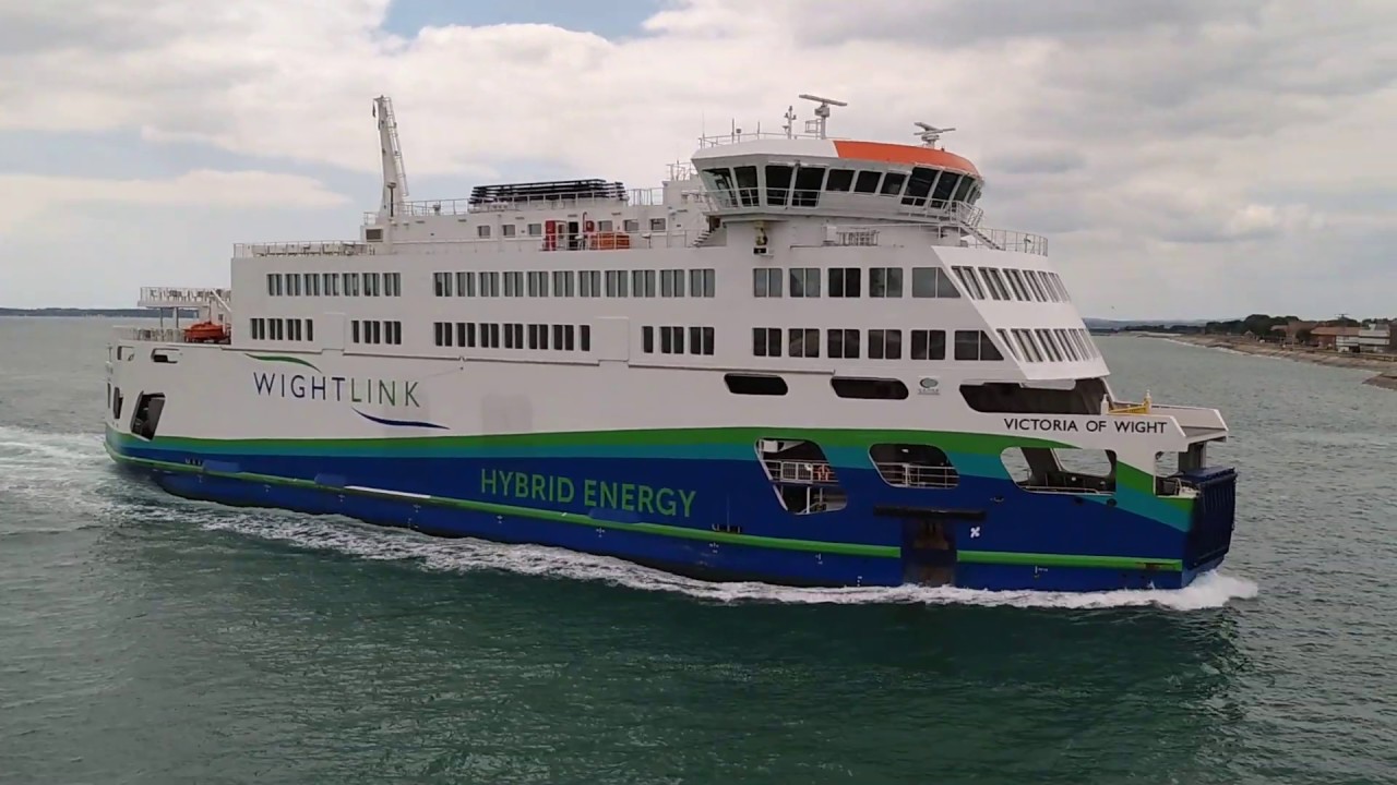 MV Victoria of Wight Arrives in Portsmouth, 3rd July 2019 - YouTube