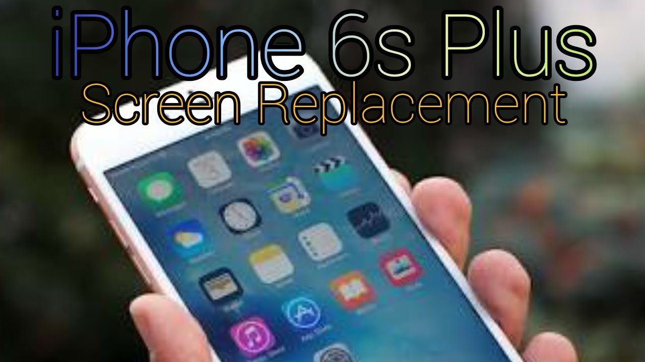 iPhone 6s Plus Screen Replacement Step By Step Tutorial 30 November ...