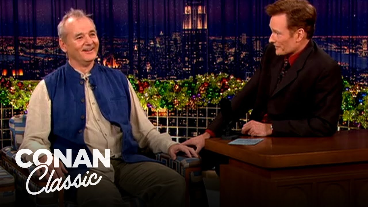 Bill Murray Gives Conan Parenting Advice | Late Night with Conan O ...