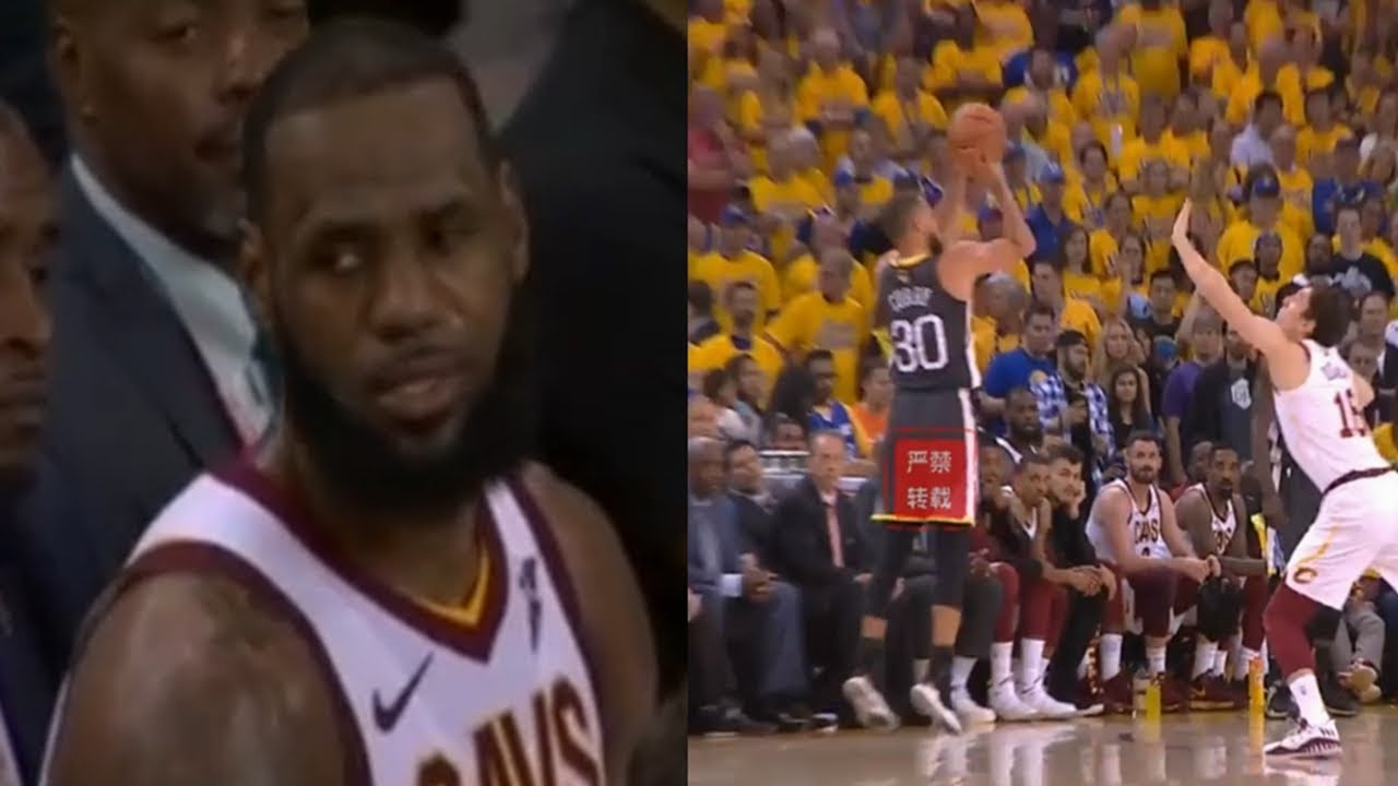 LeBron James Reaction To Stephen Curry Breaking Finals' 3-Point Record ...