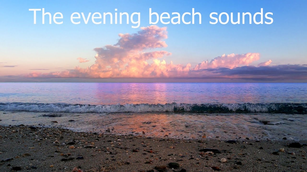 Relaxing beach sounds for sleeping, waves crashing on the beach sleep ...
