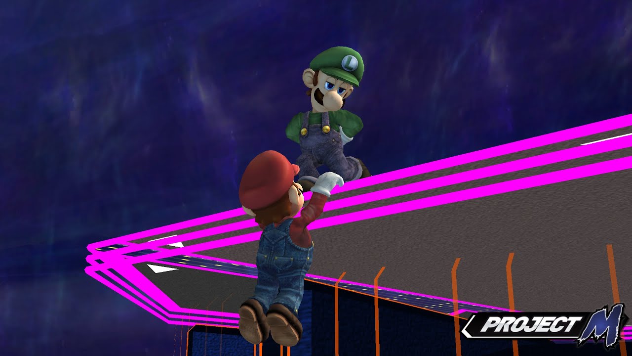 Luigi Kills Everyone With His Taunt (Project M) - YouTube