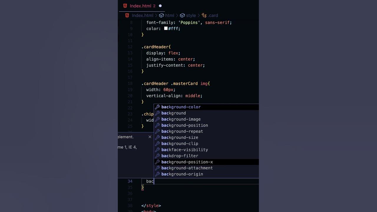 How to create Credit Card UI Design in HTML & CSS | Credit Card UI Design in HTML & CSS | #html ...