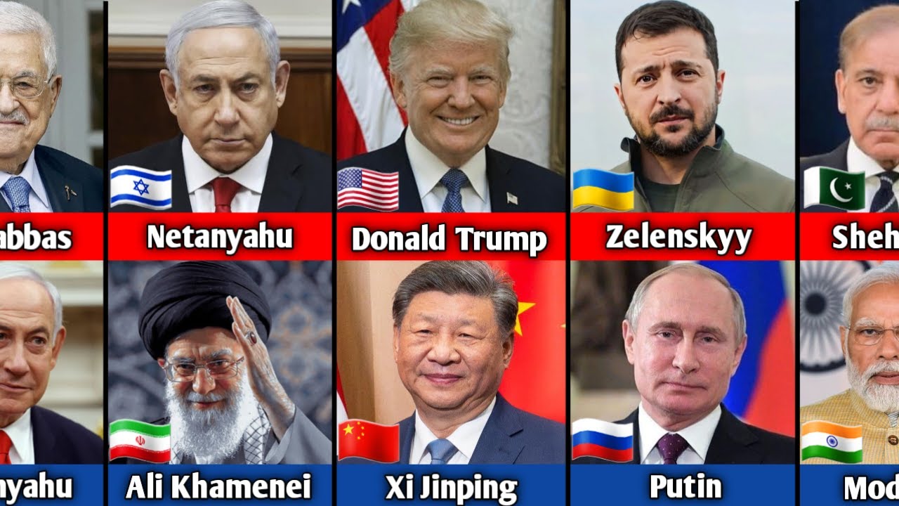 195 Countries State Leaders and Their Biggest Enemies - YouTube