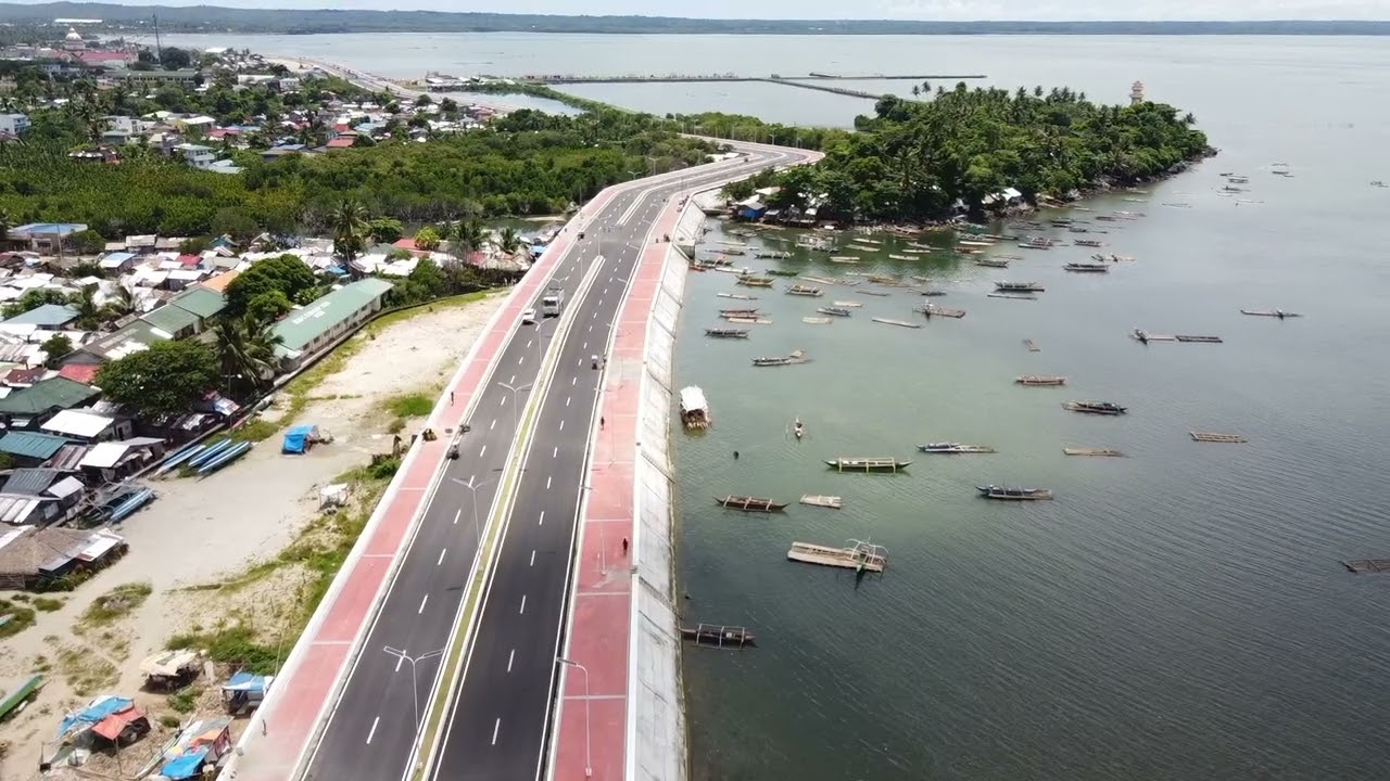 The most beautiful Coastal road in bicol region at Sorsogon city - YouTube