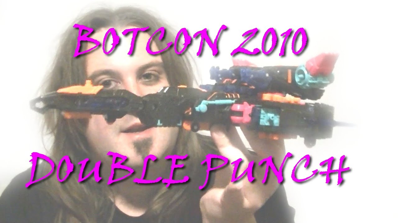 TRANSFORMER BOTCON DOUBLE PUNCH 2010 EXCLUSIVE REVIEW ENERGON SCORPONOK ...