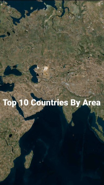 Top 10 Largest Countries in the World by Land Area | Biggest Countries ...