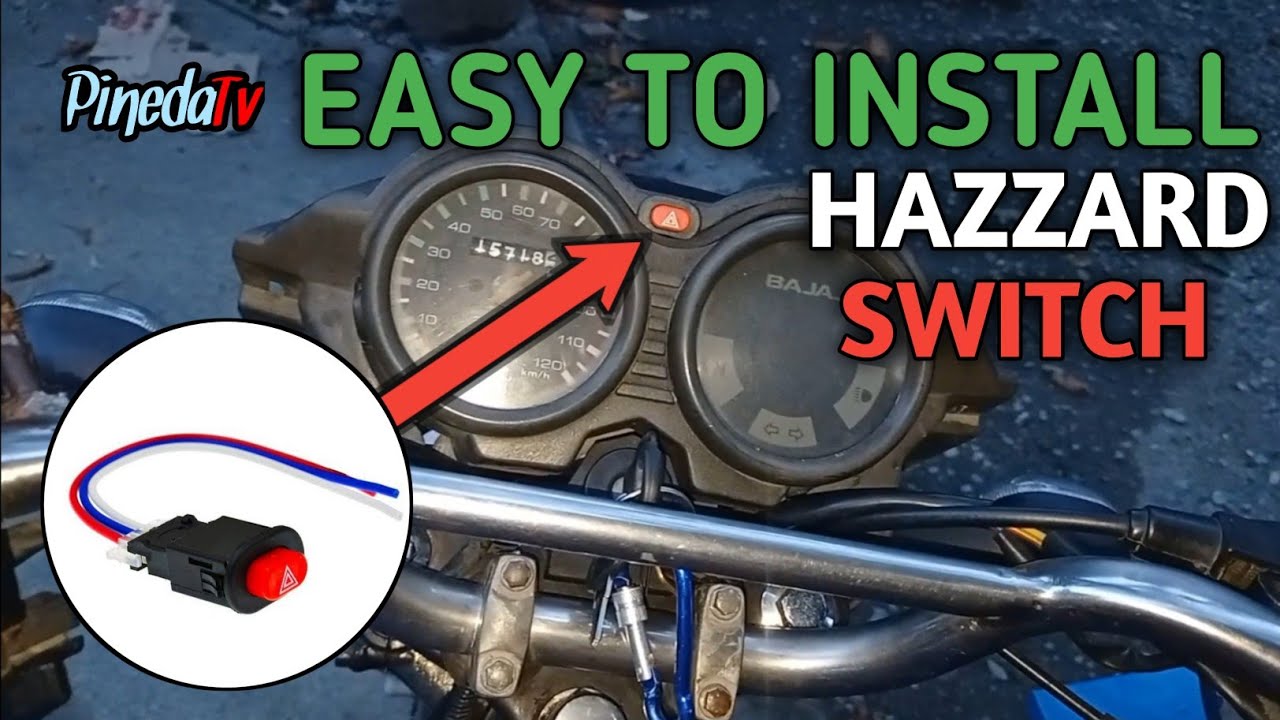 HOW TO INSTALL HAZZARD SWITCH TO BAJAJ KAWASAKI CT100? | Paano magkabit ...