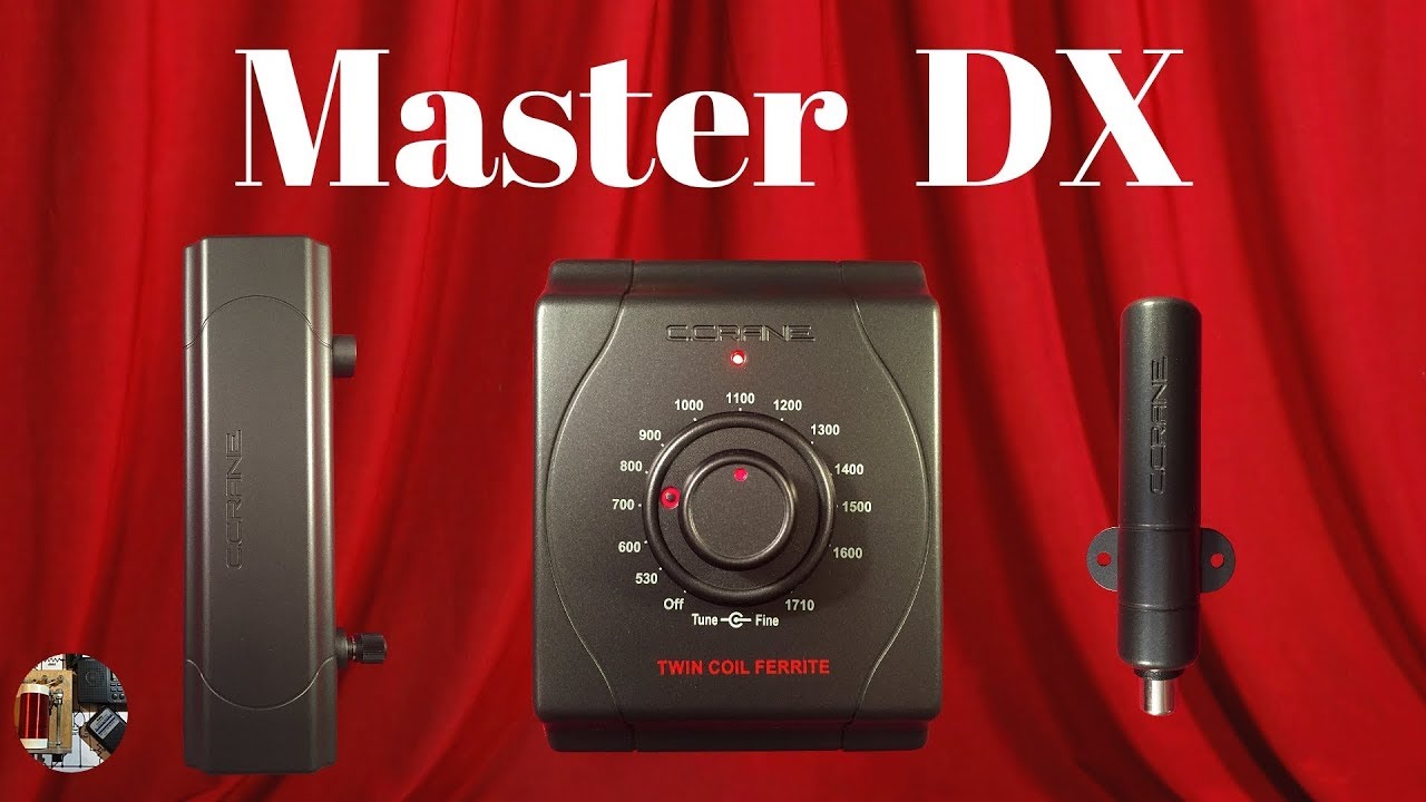 C.Crane Twin Coil Ferrite AM Antenna | Full Review & Demo! - YouTube