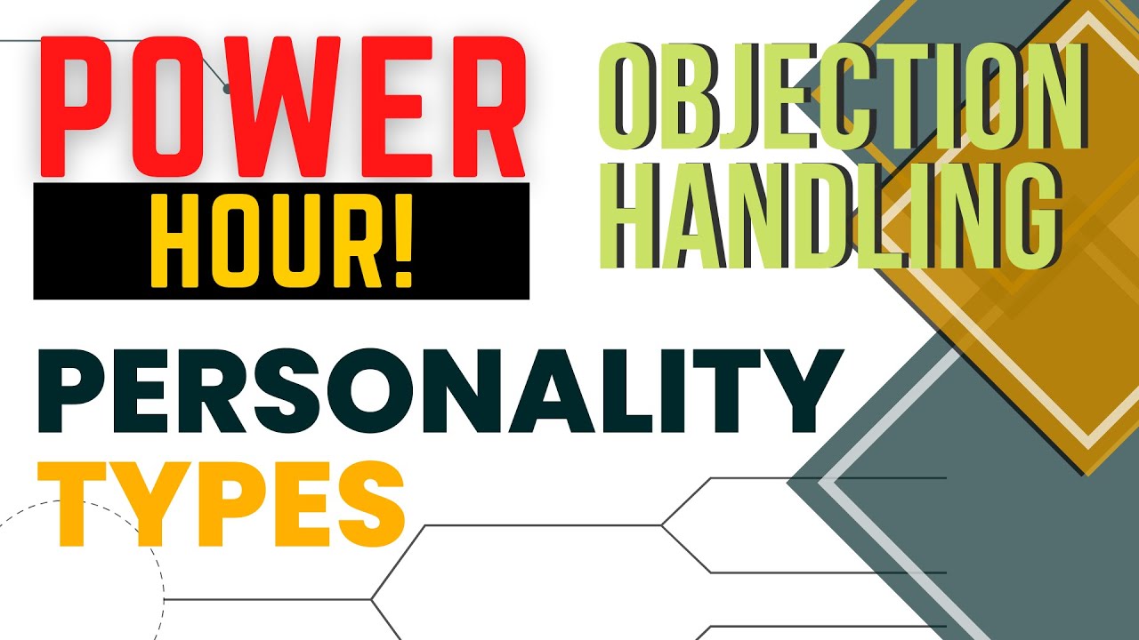 Objection Handling for Personality Types - YouTube