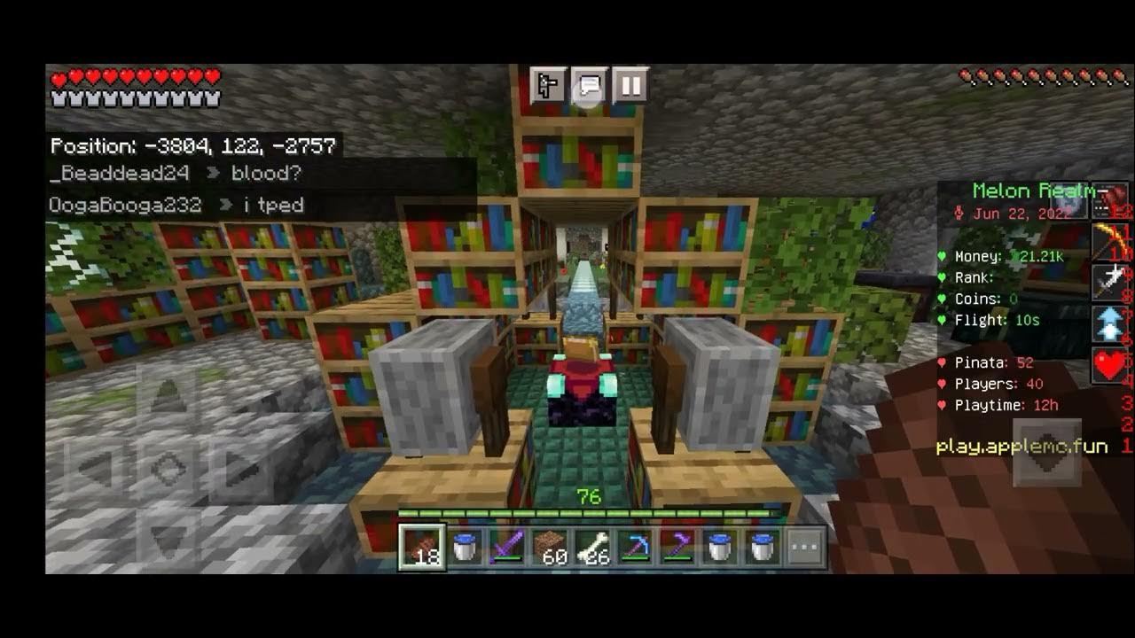 LITTLE UPDATE FOR APPLE MC SERVER FOR MINECRAFT BEDROCK EDITION/JAVA ...