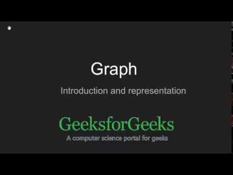 Graph and its representations | GeeksforGeeks - YouTube