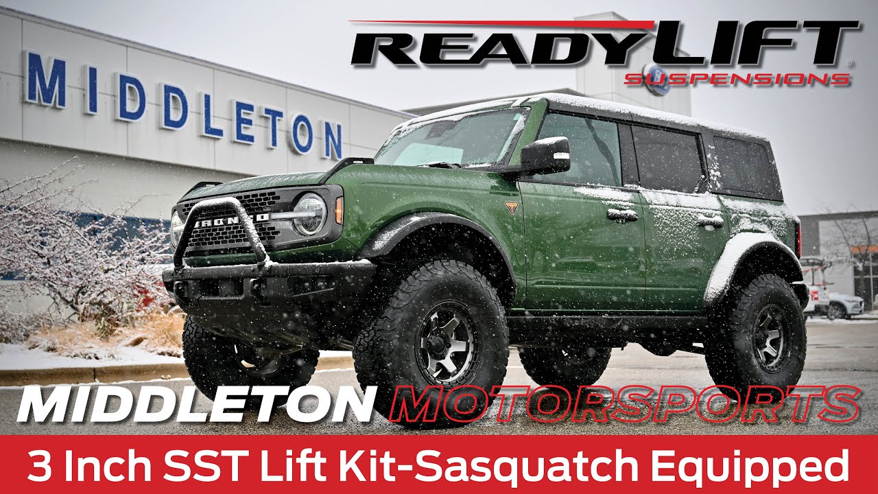 Bronco 3 Inch Suspension Lift