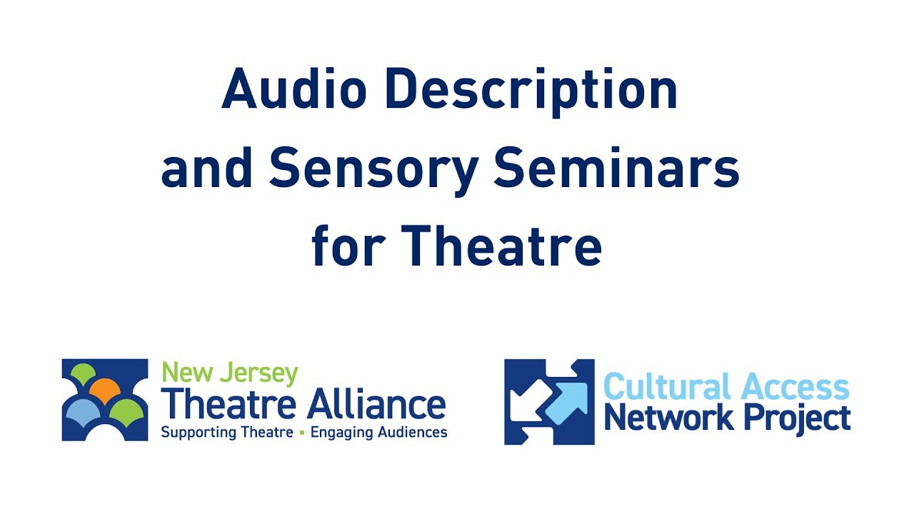 Audio Description and Sensory Seminars for Theatre - YouTube