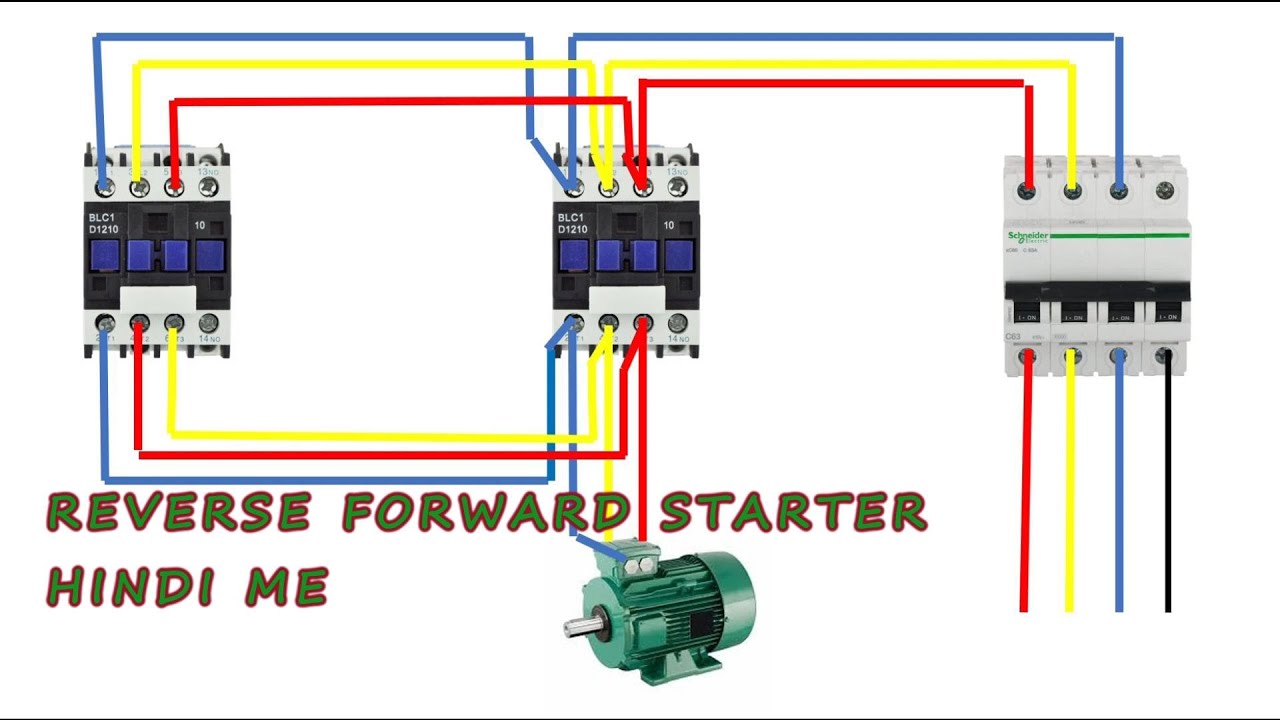 revers forward starter - YouTube