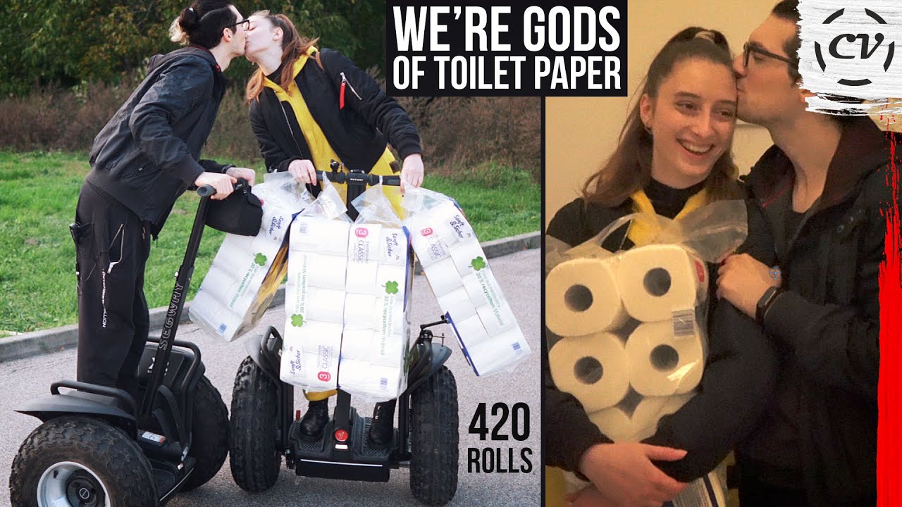 Stocking Up On Toilet Paper For The Next Crash - YouTube