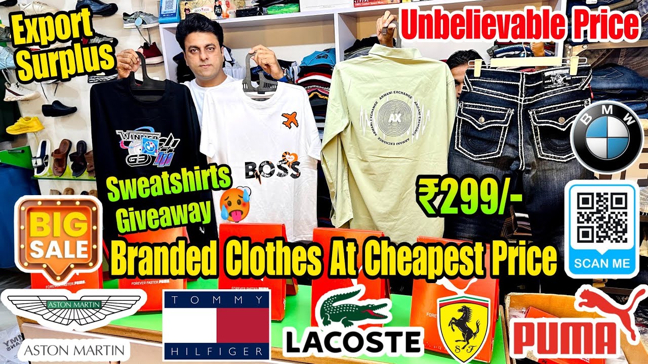 100% Original Branded Export Surplus Mumbai | Cheapest Branded Export ...