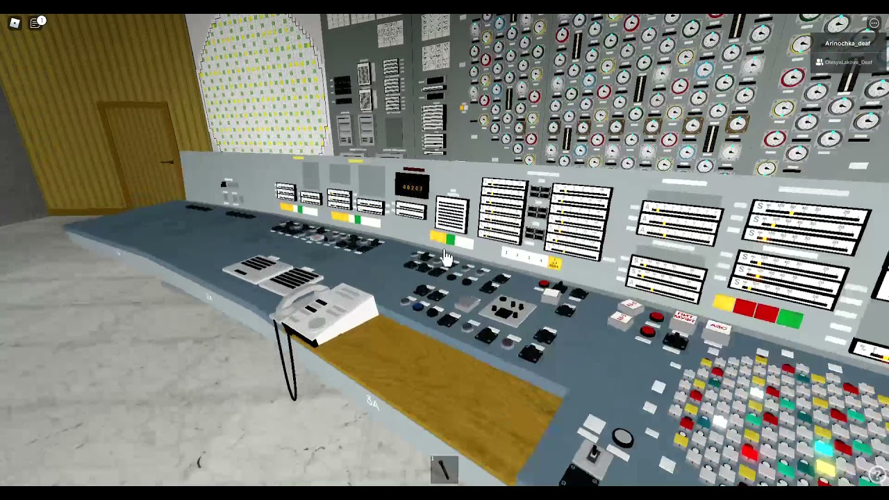 Roblox Chernobyl NPP Reactor No 4 Control Room - YouTube