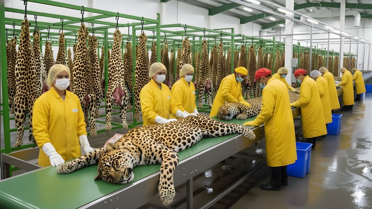 Million-Dollar Leopard Leather: Inside the Factory Making Exotic Skins ...