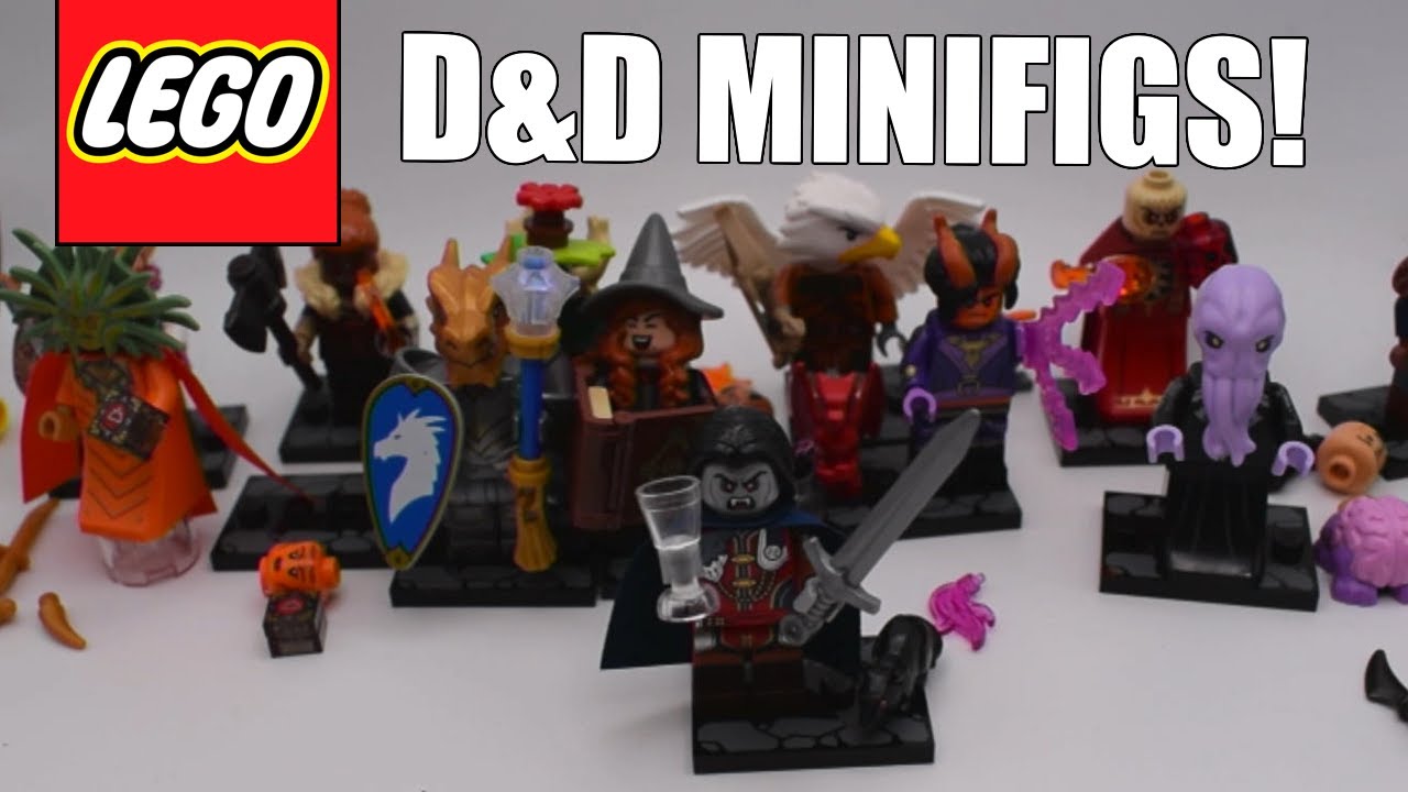 Unboxing The LEGO D&D Minifigures | Nerd Immersion - YouTube