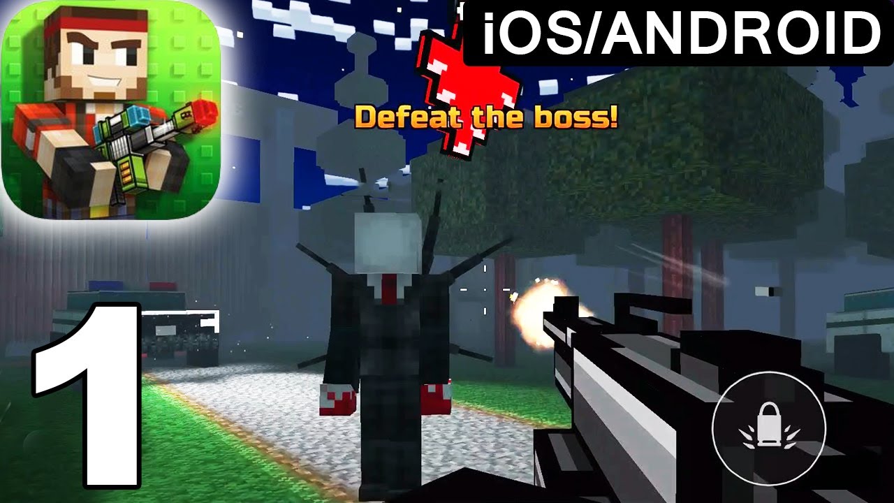 PIXEL GUN 3D - Campaign: Pixelated World - Gameplay Part 1 (iOS Android ...