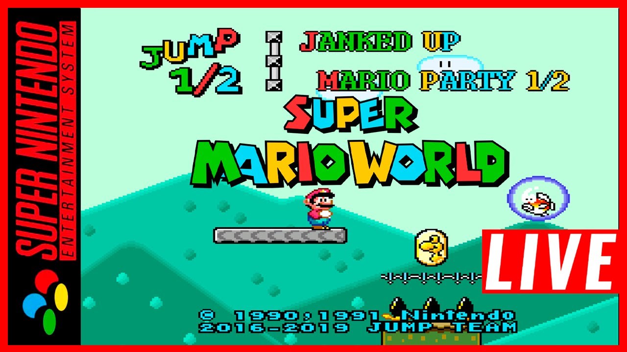 Super Mario World Hack Jump 1/2 | Super Nintendo | Parte 5 | - YouTube