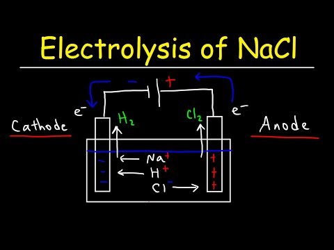 Electrolysis of Sodium Chloride - Electrochemistry