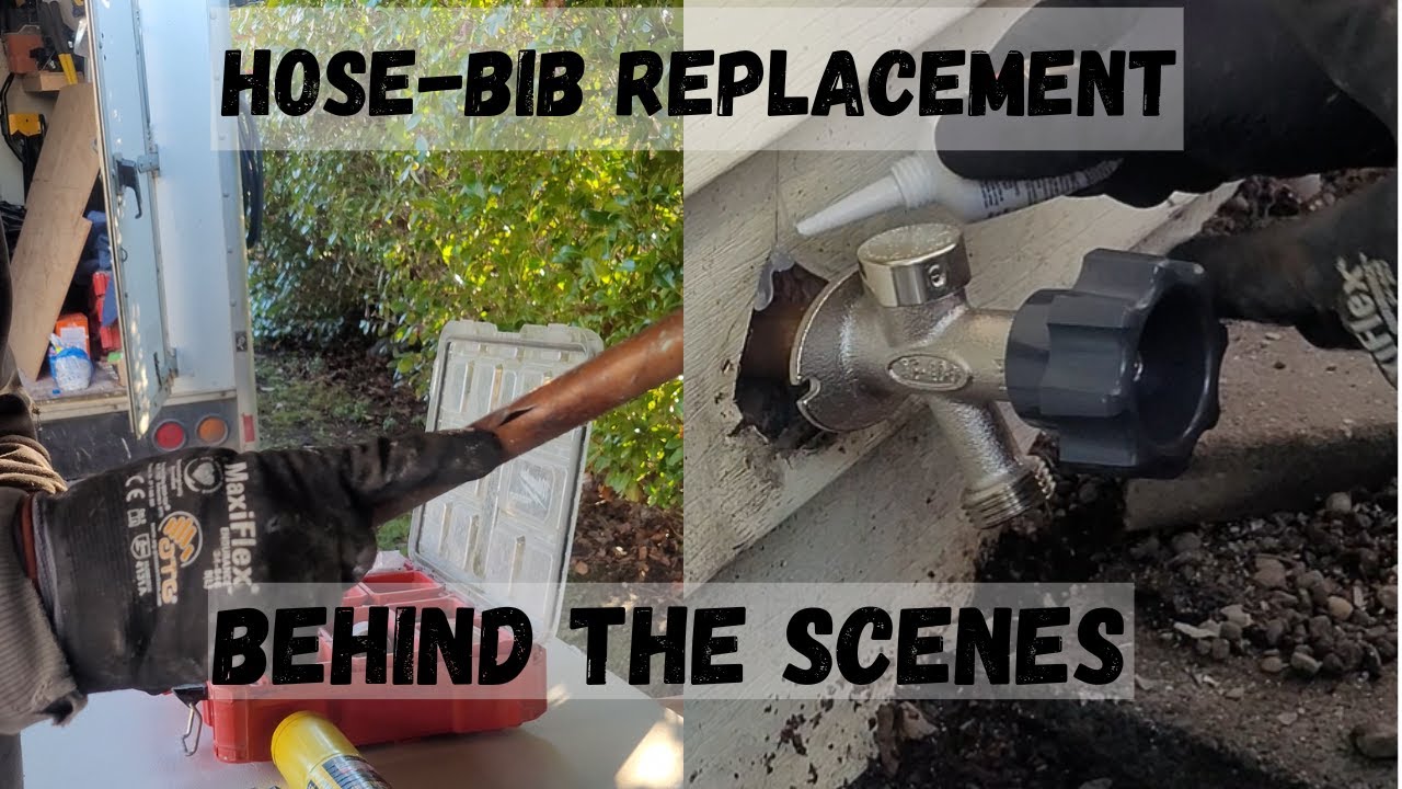How to Replace a Hose Bib | DIY Outdoor Faucet Repair Made Easy - YouTube