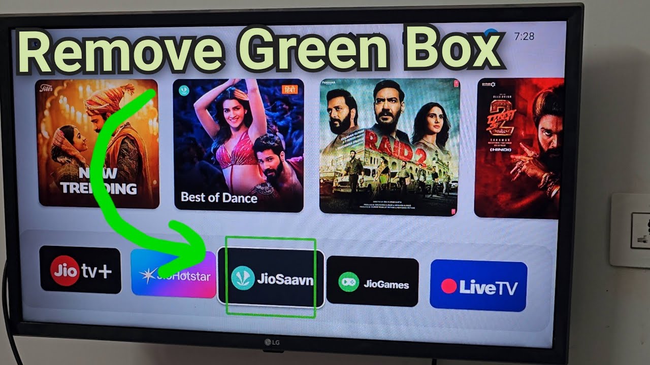 How to Remove Green box in Jio TV Tamil || Jio Settop box green box 📦 ...