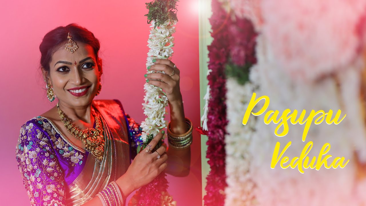 Ramya Pasupu Veduka I 4k I Cinematic Video I Team Ganesh Photography I 9949960810 - YouTube