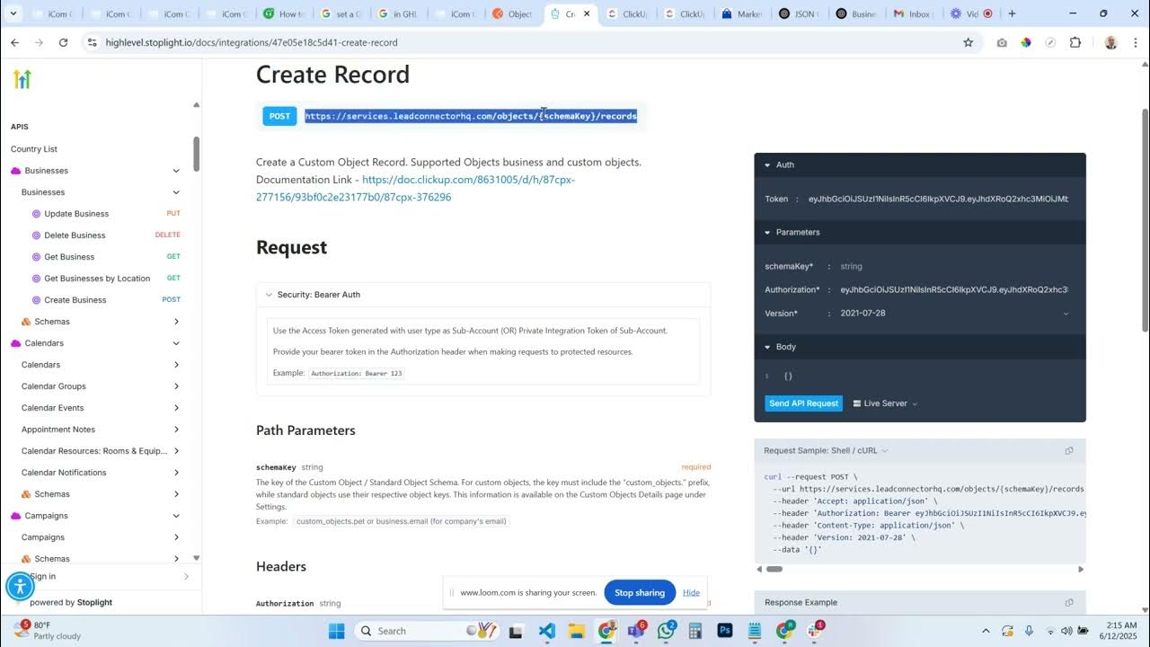 Populate your GHL Company Custom Field Values with the GoHighLevel API - SOLVED! - YouTube