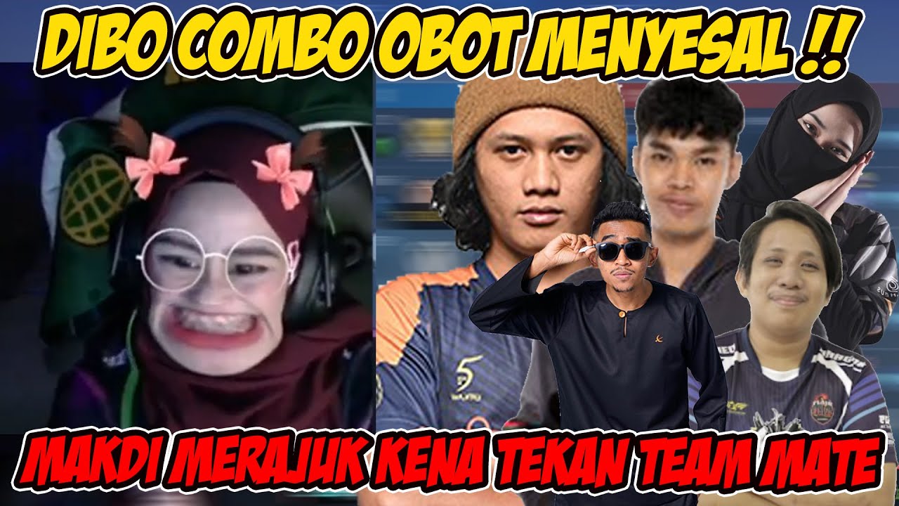 DIBO COMBO OBOT MENYESAL !! MAKDI MERAJUK KENA TEKAN SEMUA 😂😆 !! MOBILE ...