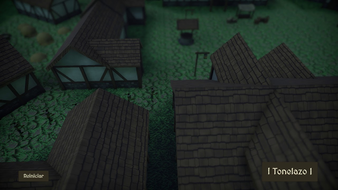Tilt-shift effect (fake miniature model) on a zombie mini game - YouTube