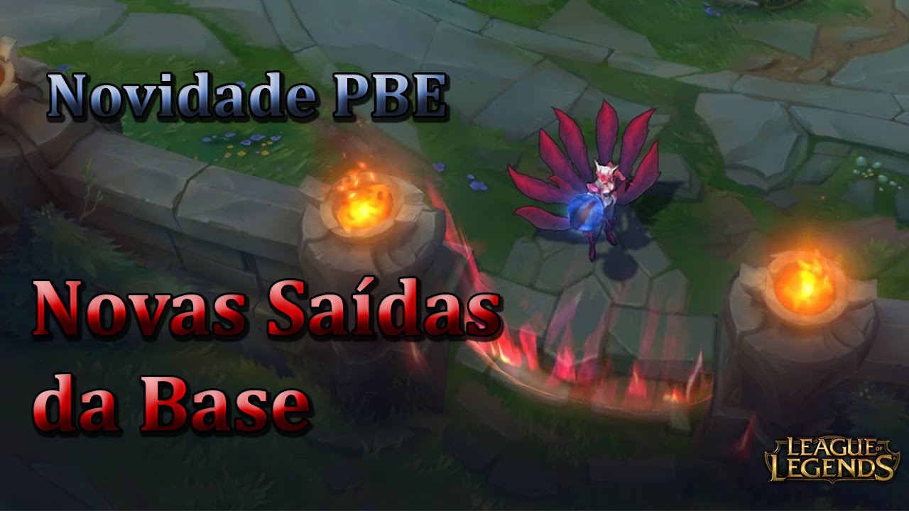 League of Legends: Novidades PBE - Novas Aberturas da Base - YouTube