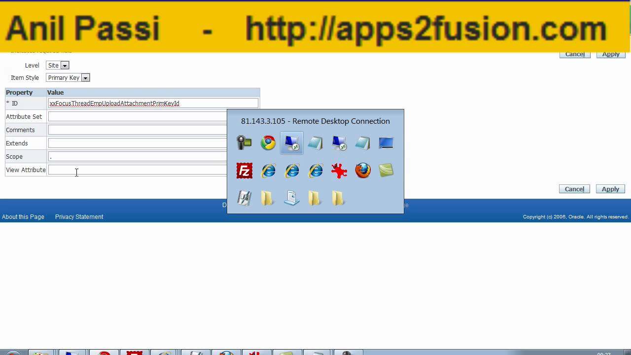 Part 2 - Attachments in Self Service E-Business Suite - YouTube