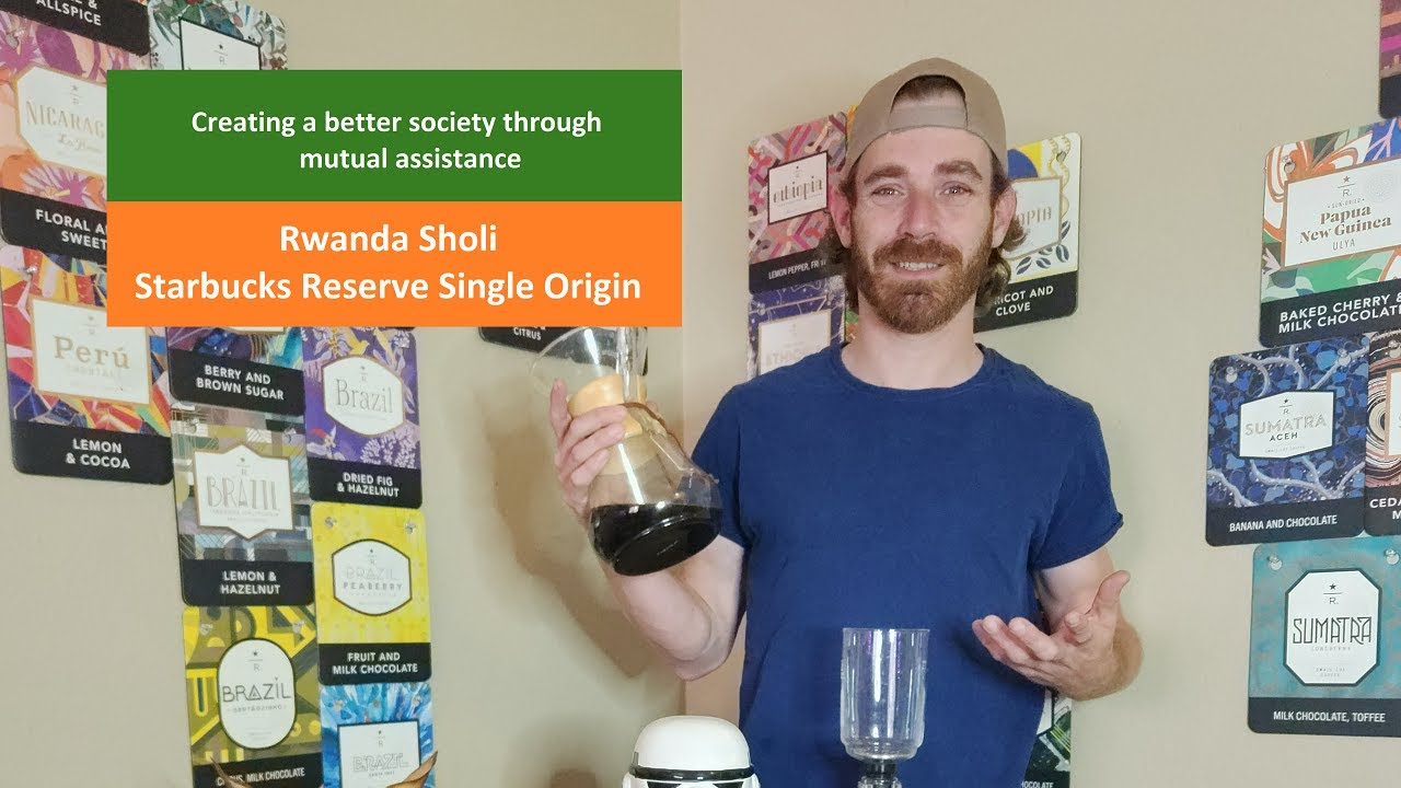 Starbucks Rwanda Sholi - Coffee Tasting with Irish - YouTube