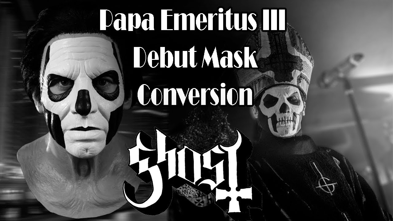 Debut Papa Emeritus III Mask | Conversion - YouTube