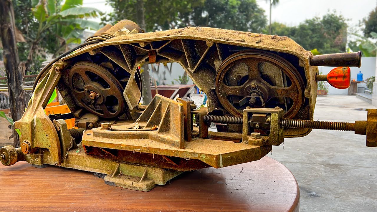 Restore Old Broken Hitachi Multi Function Cutting Machine - YouTube