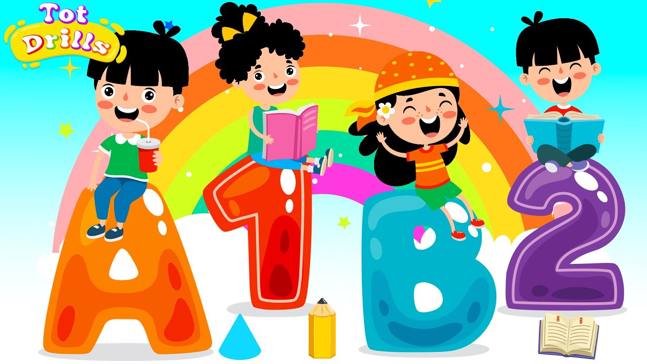 ABC and 123 learning for 2 year olds | The Best of Toddler Fun Learning ...