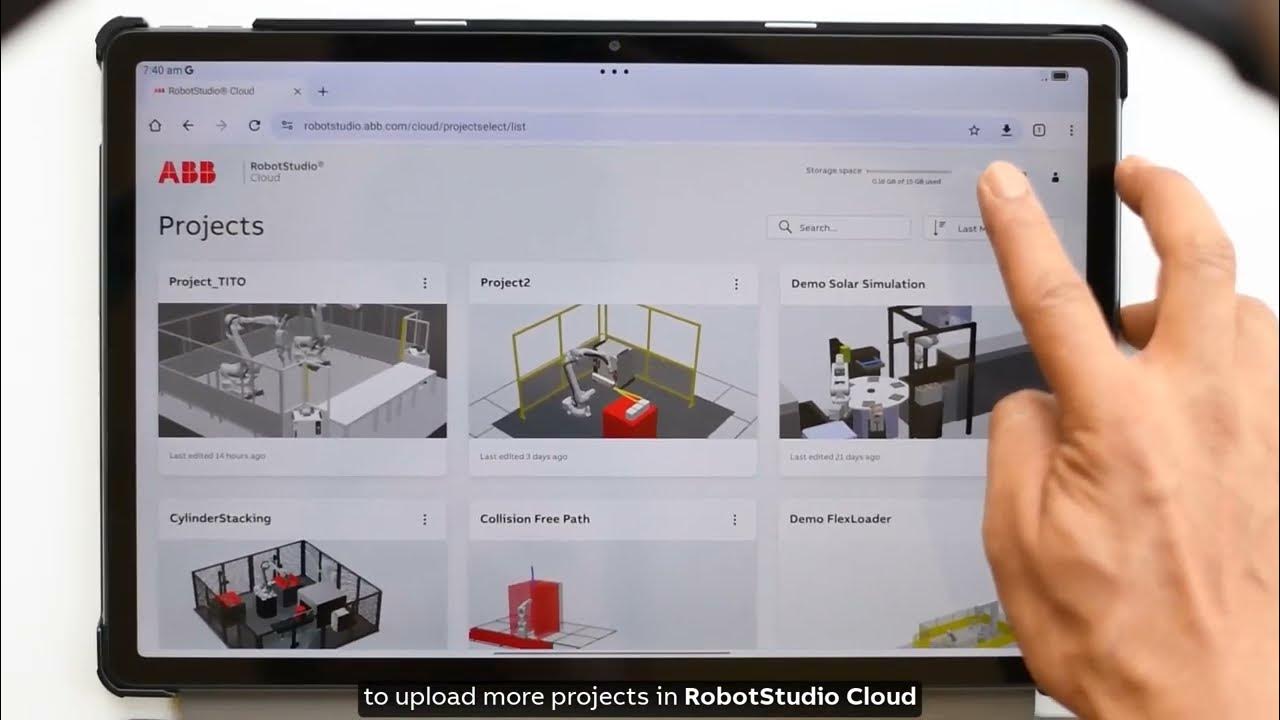 RobotStudio® Cloud – New functionalities in v1.10 - YouTube