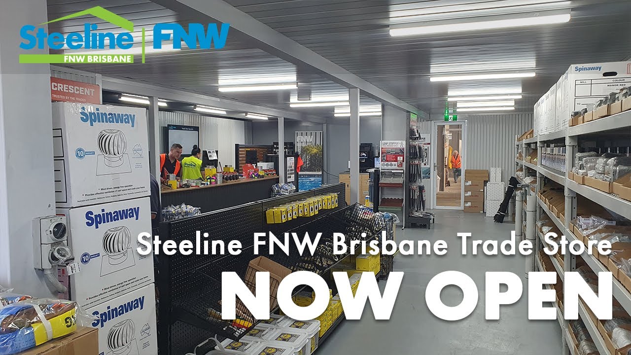 Steeline FNW Brisbane Trade Store Now Open - YouTube