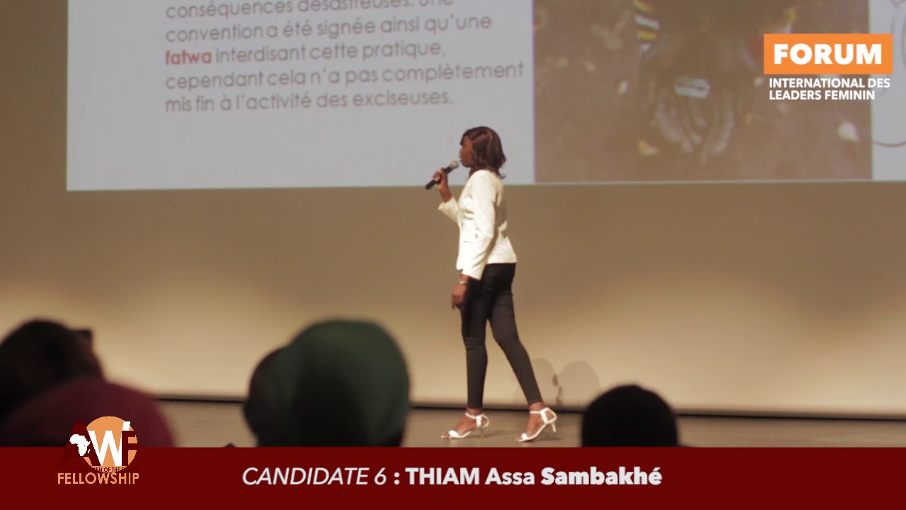 Retour sur le pitch de Thiam Assa SAMBAKHE de la Mauritanie - YouTube