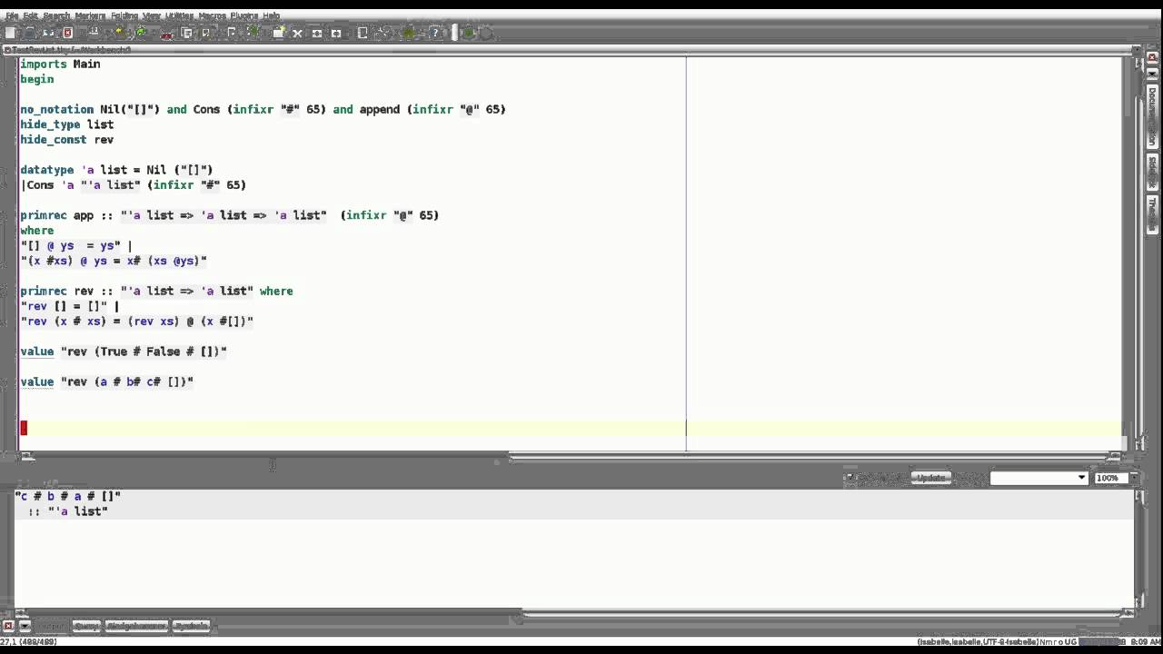 Isabelle Theorem Prover Tutorial Youtube