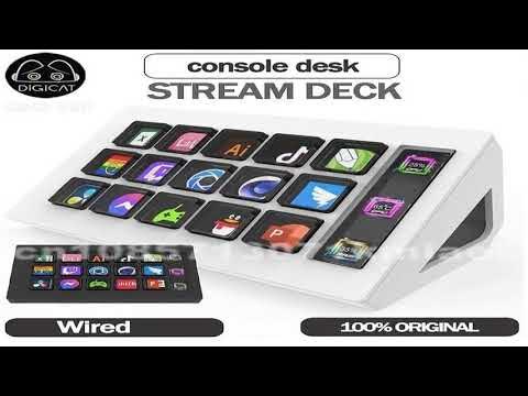 StreamDeck Mini Visual Keyboard LCD Button 15Keys Live Content Creation Controller Custom - YouTube