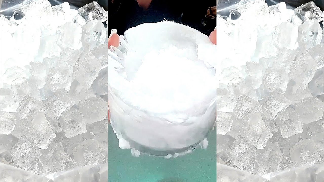 HARD ICE EATING / CRUSHED ICE / ICE CUBE EATING. ICE EATING - YouTube