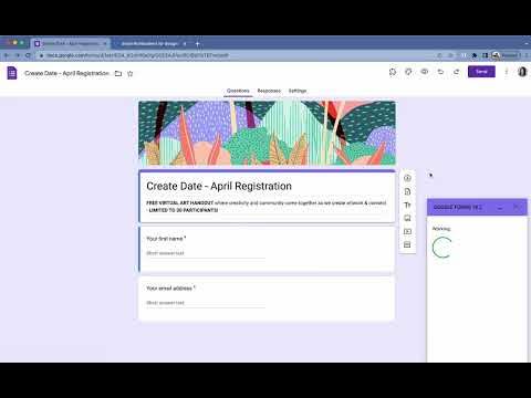 how to limit responses google forms - YouTube