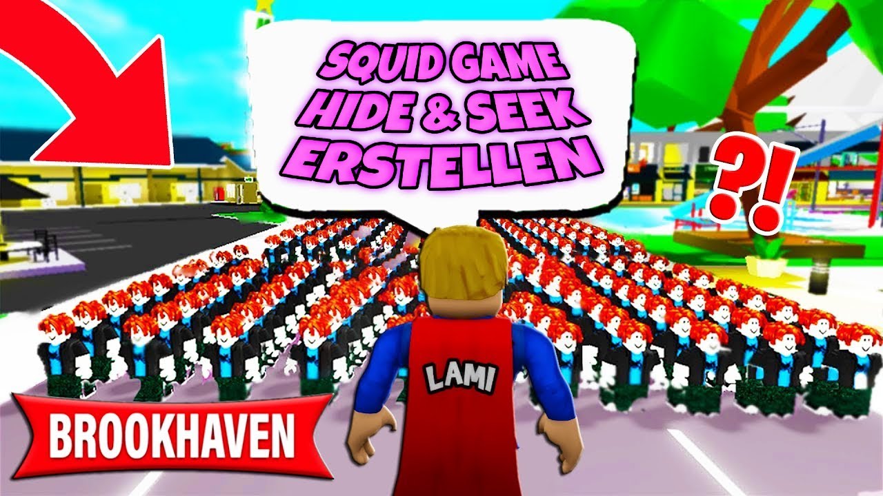 HIDE & SEEK SQUID GAME MAP für LAMI ERSTELLEN - YouTube